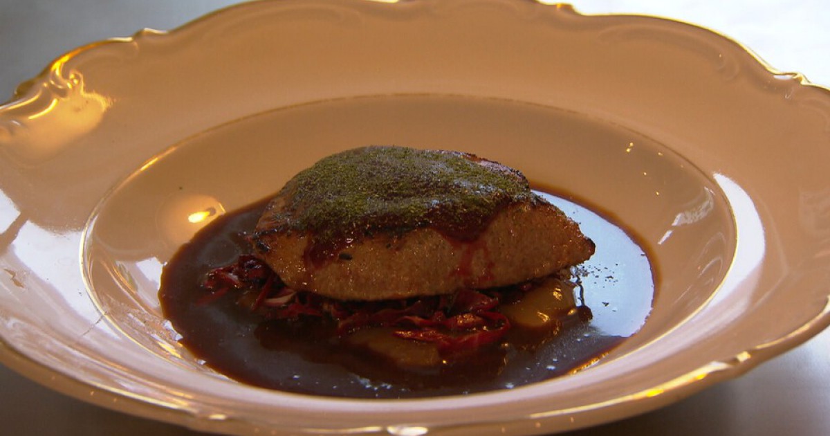 Kalfslever met radicchio salade | BinnensteBuiten