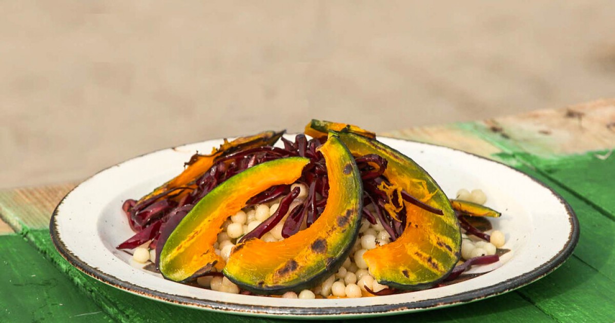 Parelcouscous met groene pompoen | BinnensteBuiten