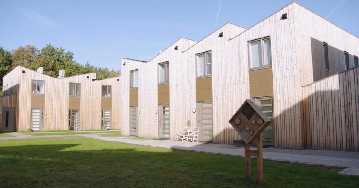 Sociale duurzame prefab-woningen in Eindhoven | BinnensteBuiten