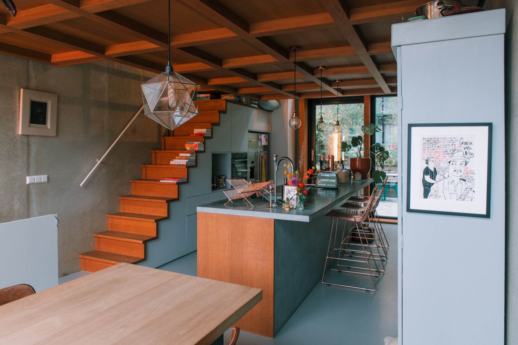 Excentrieke etagewoning Amsterdam | BinnensteBuiten