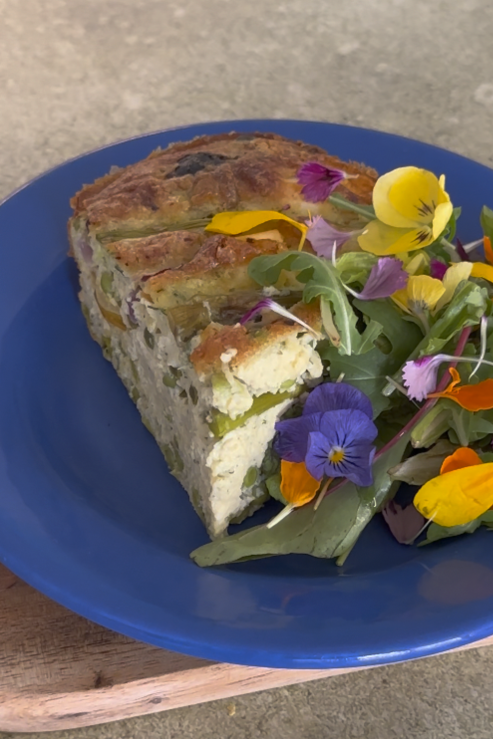 Frittata met oude kaas en dragon | BinnensteBuiten